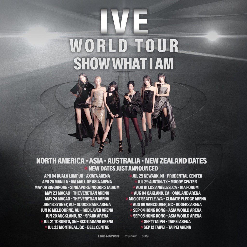 IVE 2026 North America Tour Dates: SHOW WHAT I AM - Collector MAGAZAINE